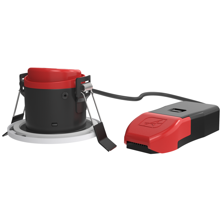 Ansell APRIP/1/OCTOW/TW OCTO Prism Pro 8W IP65 Dimmable CCT Fire Rated ...