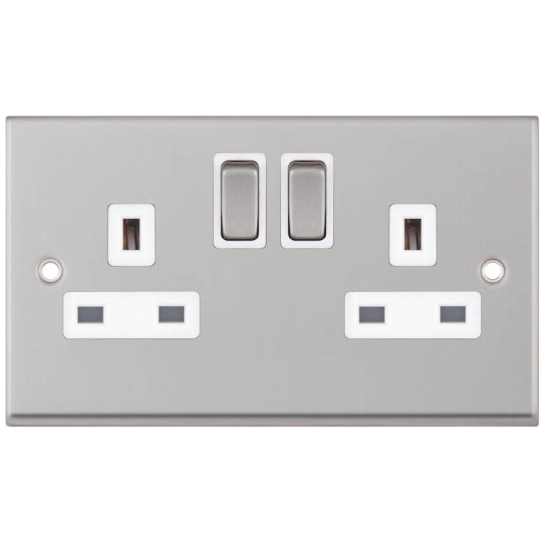 BUY Selectric 7MPRO-122 | 7M-PRO Decorative | 2 Gang 13A Switched DP ...