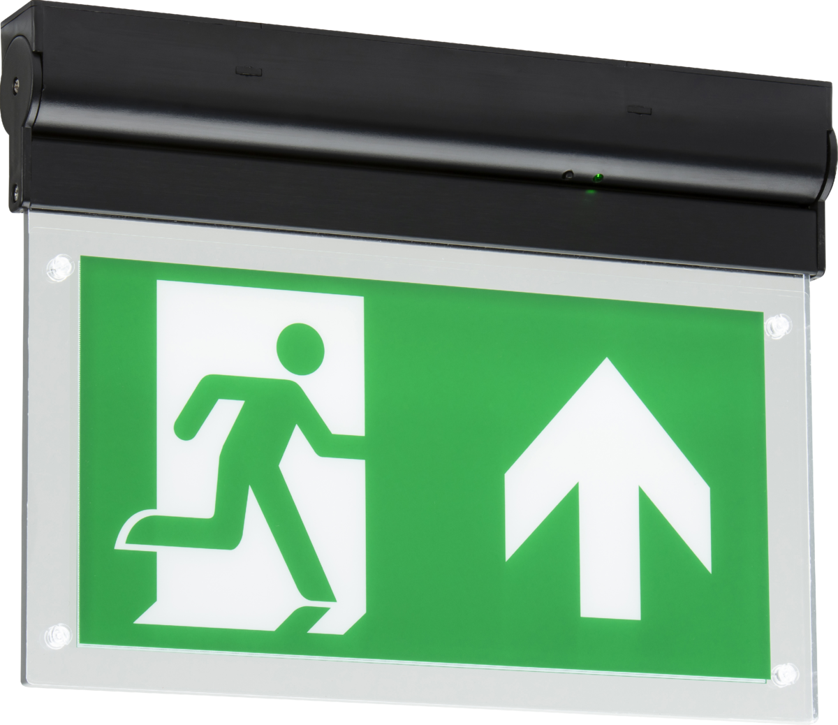 BUY Knightsbridge EMEXITLBK | 230V IP20 Wall or Ceiling Mounted LED ...