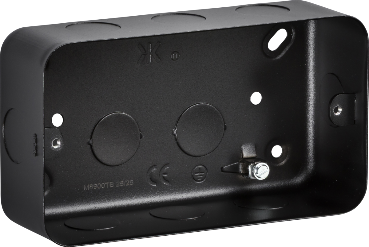 Knightsbridge M8900TB Metalclad 3-4G Surface Mount Box | Textured Sand ...