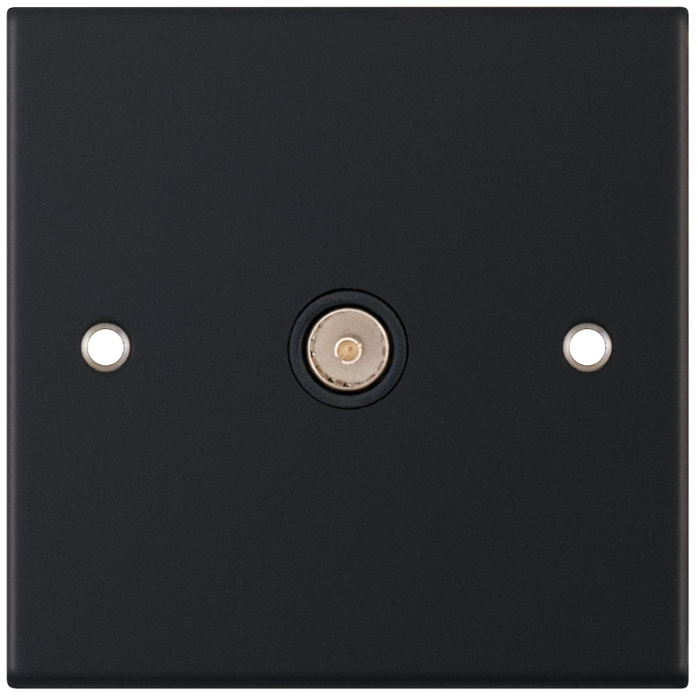 BUY Selectric DSL11-33 | 5M Slim Decorative | 1 Gang Coaxial TV Socket ...