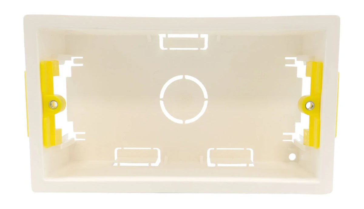 Deta TDL4702 Tower 2 Gang 47mm Fast Fix Dry Lining Box – Flame ...