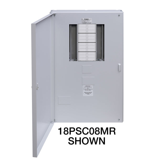 Buy Crabtree Polestar 18PSC06MR 6 Way 125A 3P+N Surface Distribution Board Type B ...