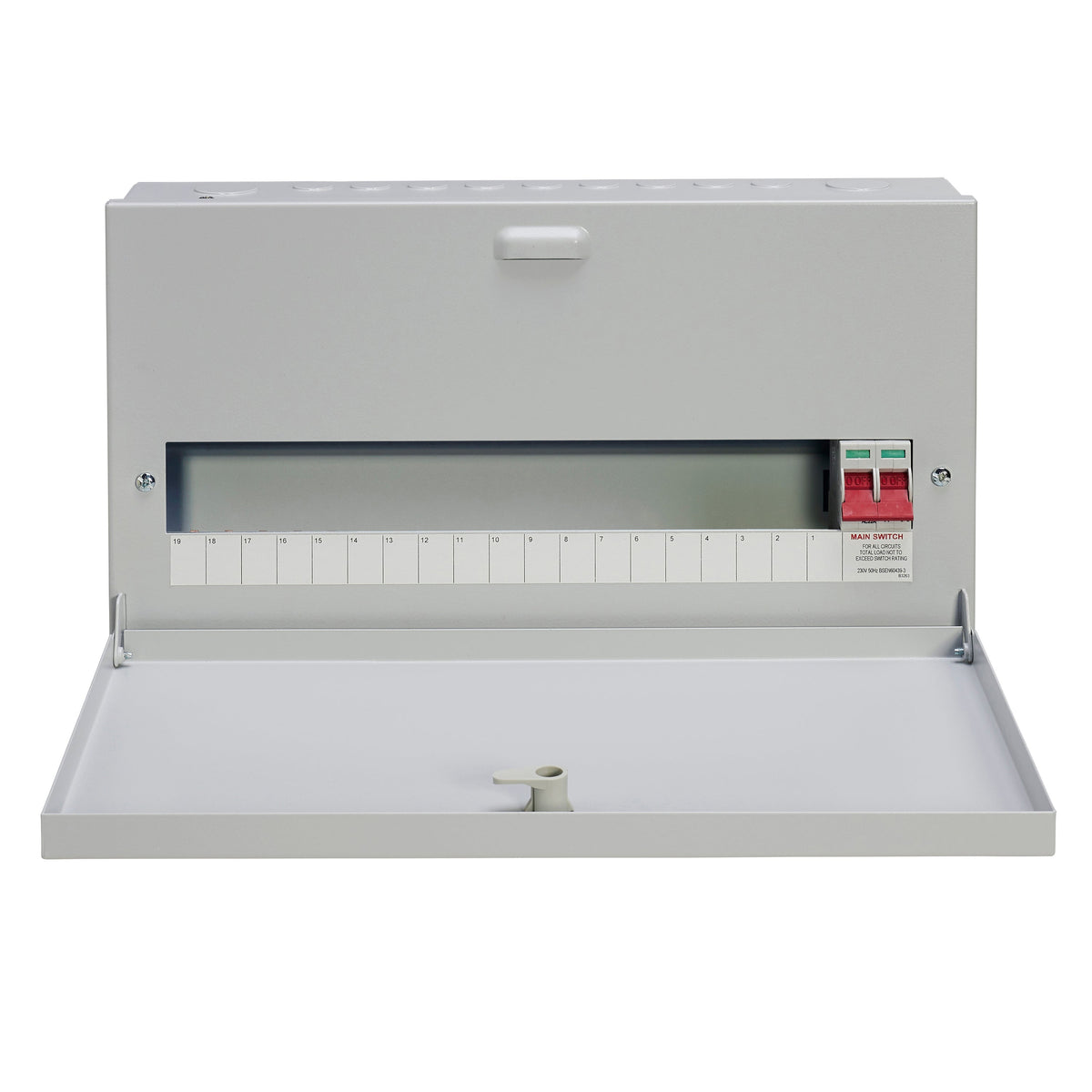 Buy Crabtree 18SN19L Loadstar 19 Way 100A 1P+N Surface Distribution ...