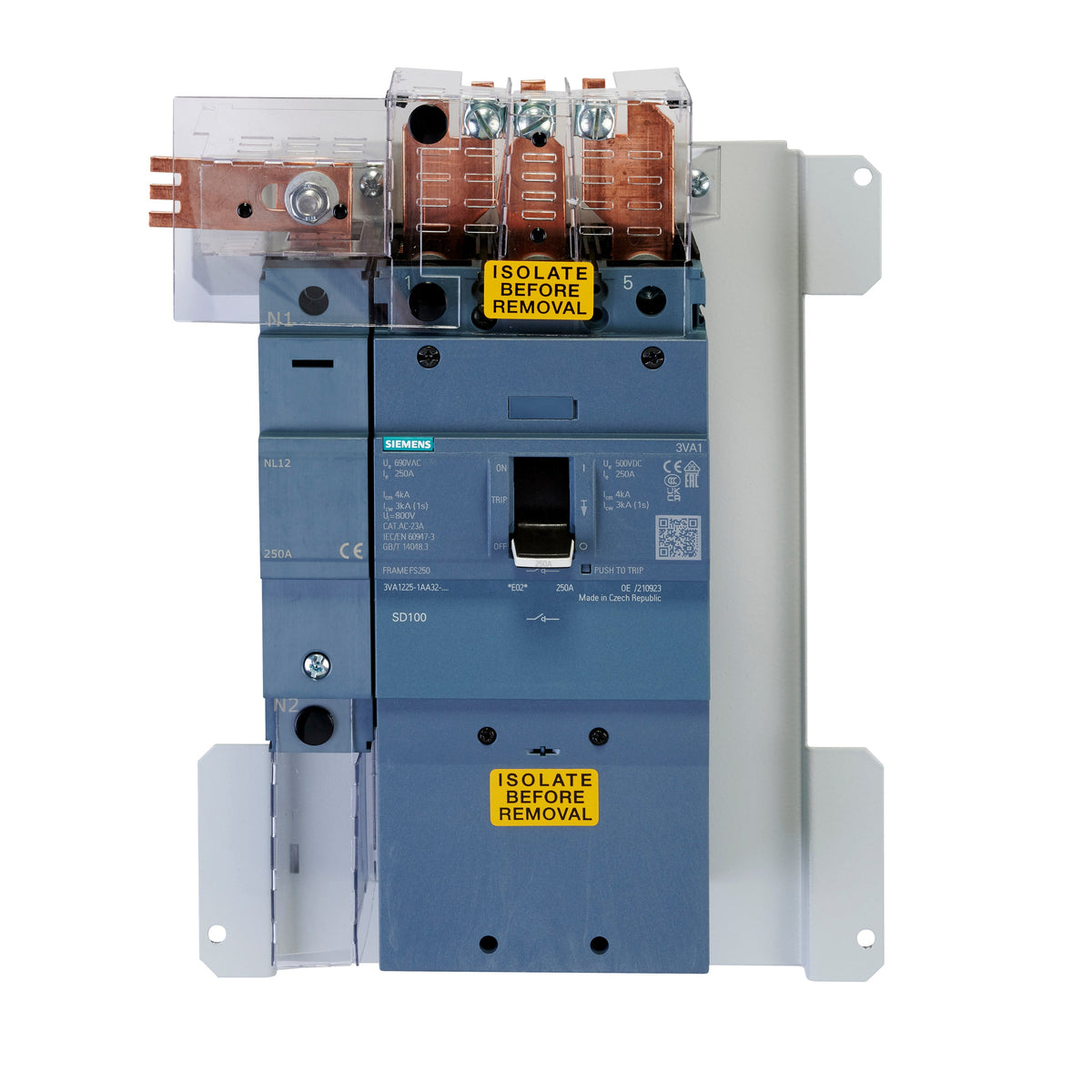 Buy Crabtree 250LTPSD Loadstar 250A Triple Pole Switch Disconnector for ...