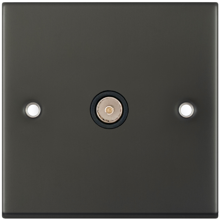 BUY Selectric DSL12-33 | 5M Slim Decorative | 1 Gang Coaxial TV Socket ...