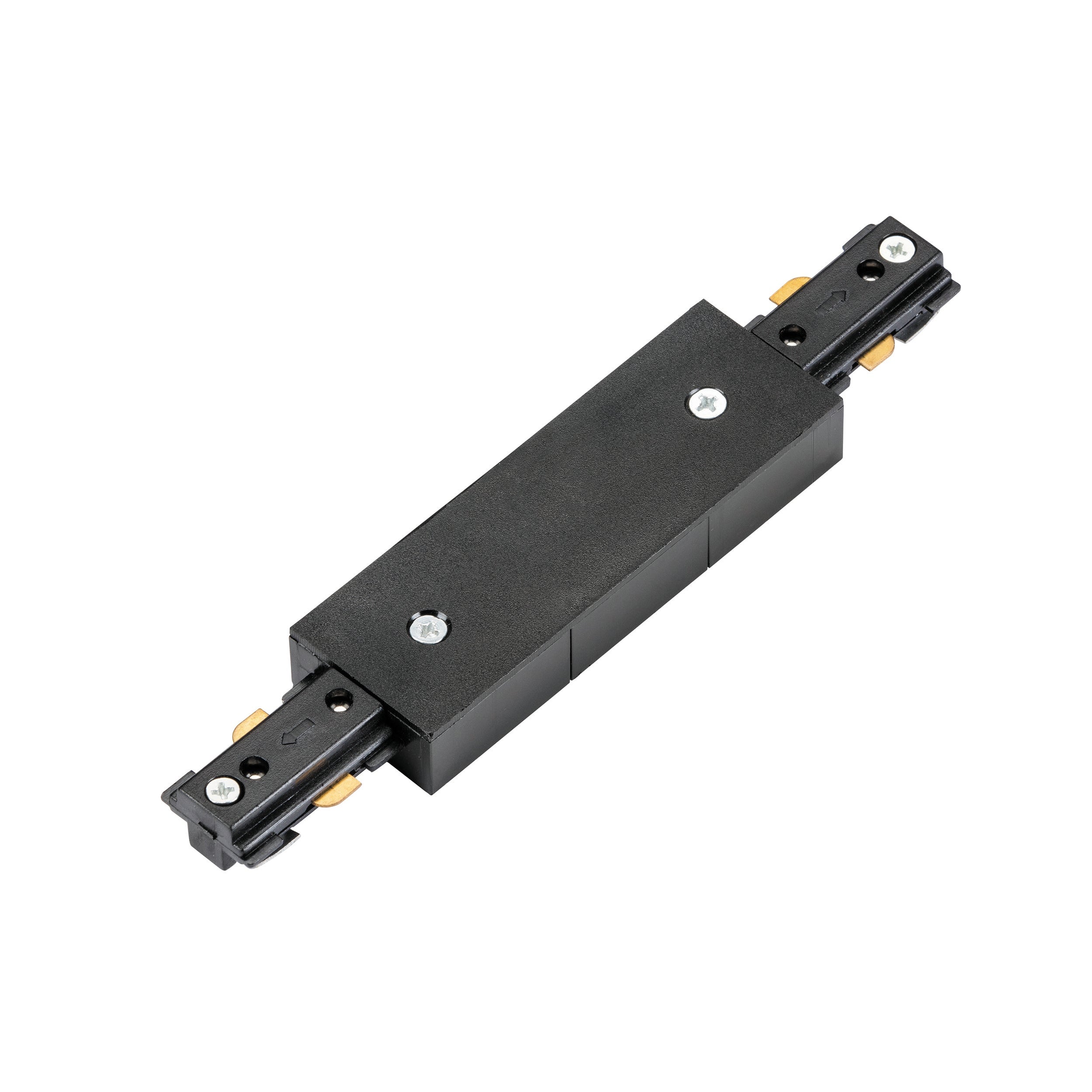 Saxby 71889 Track Black Central Connector — B2Belectrical.com