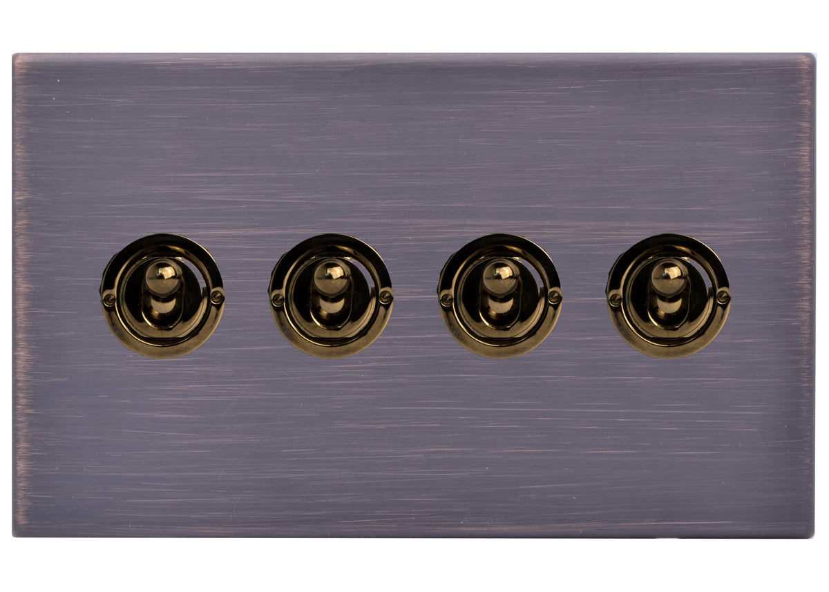 Hamilton Hartland G2 Screwless 4G 20AX 2 Way Toggle Switch - Etrium ...
