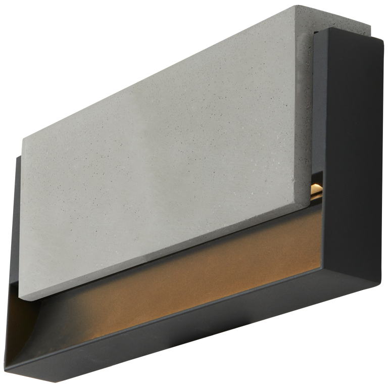 Ansell AGALIA/MAXI/CONC Galia Maxi Wall Light Concrete — B2Belectrical.com