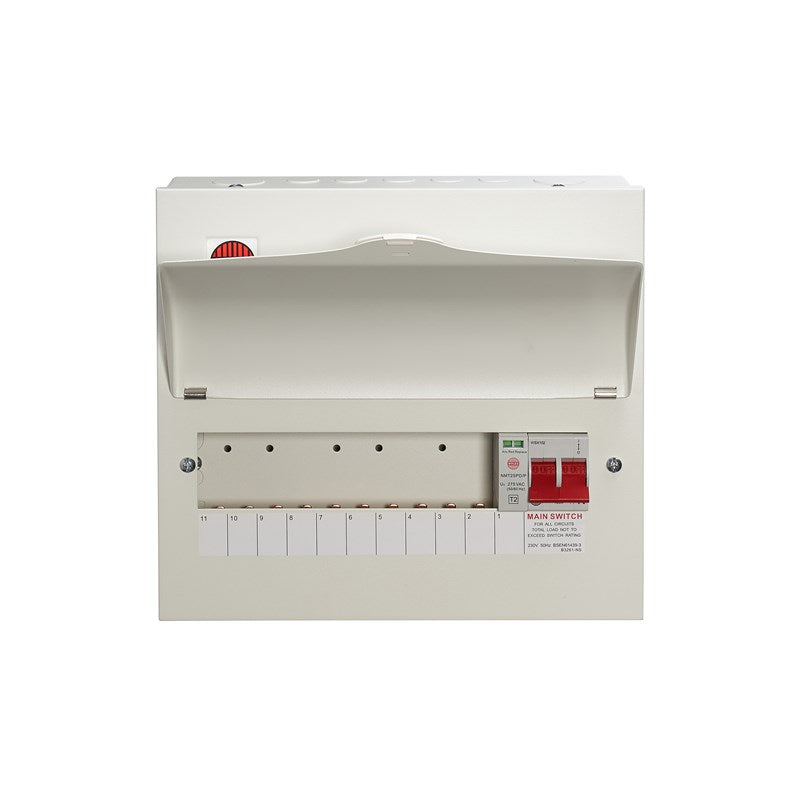 Wylex NM1006LS 10 Way Consumer Unit + 100A Main Switch with SPD ...