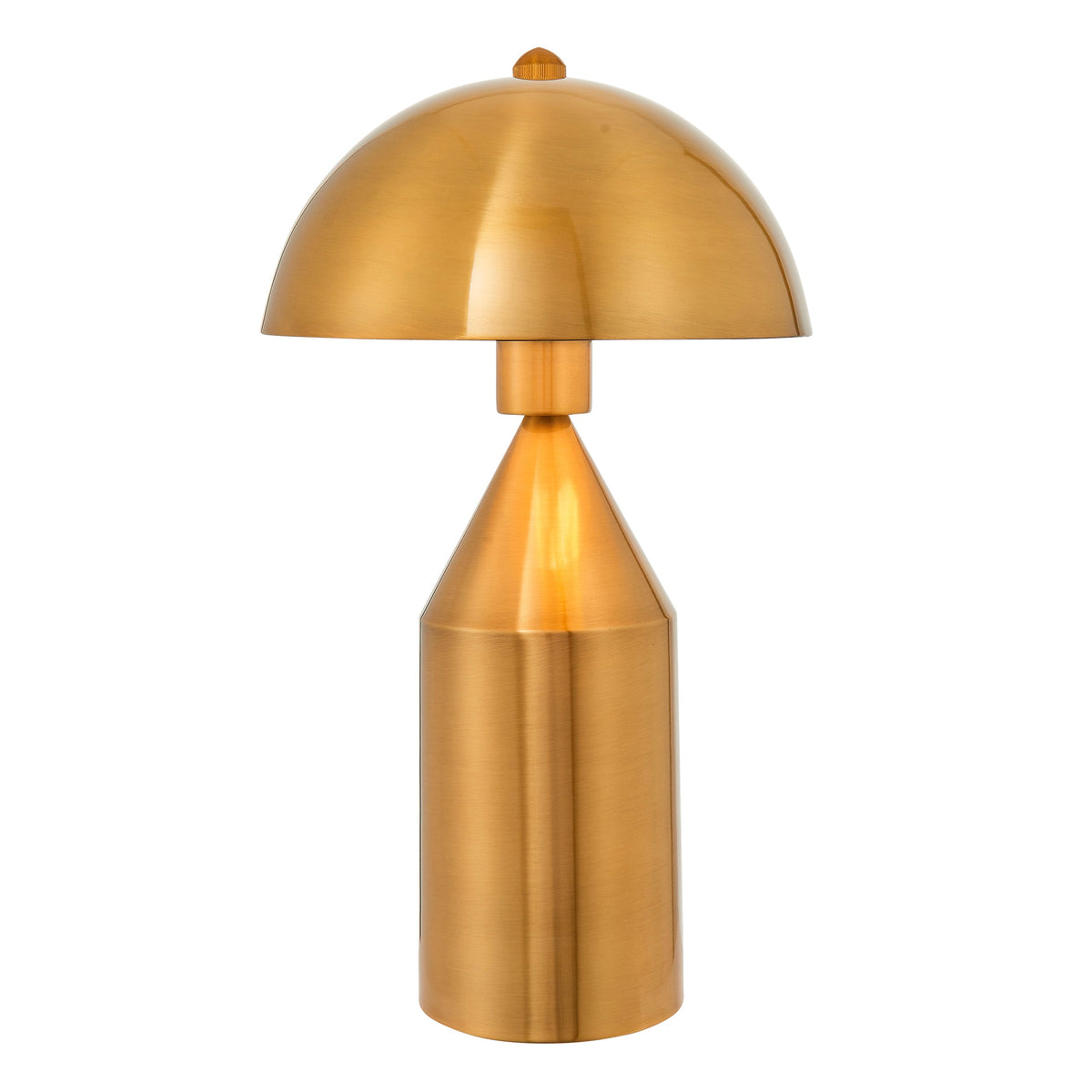 Endon 90522 Nova 1lt Table Antique brass plate 60W E27 GLS (Required ...
