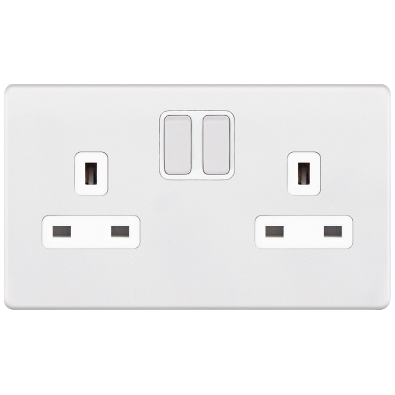 BUY Selectric 5MPLUS-951 | 5M-PLUS Screwless | 2 Gang 13A Switched SP ...