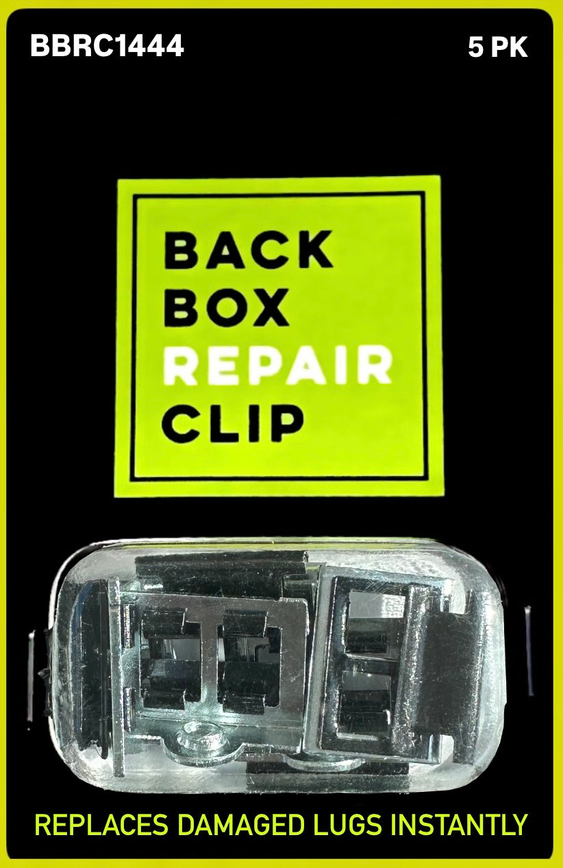 BBRC1444 Back Box Repair Clips (Pack of 5) — B2Belectrical.com