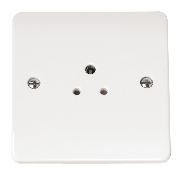 Click Mode CMA039 White Moulded 2A Round Pin Socket Outlet ...