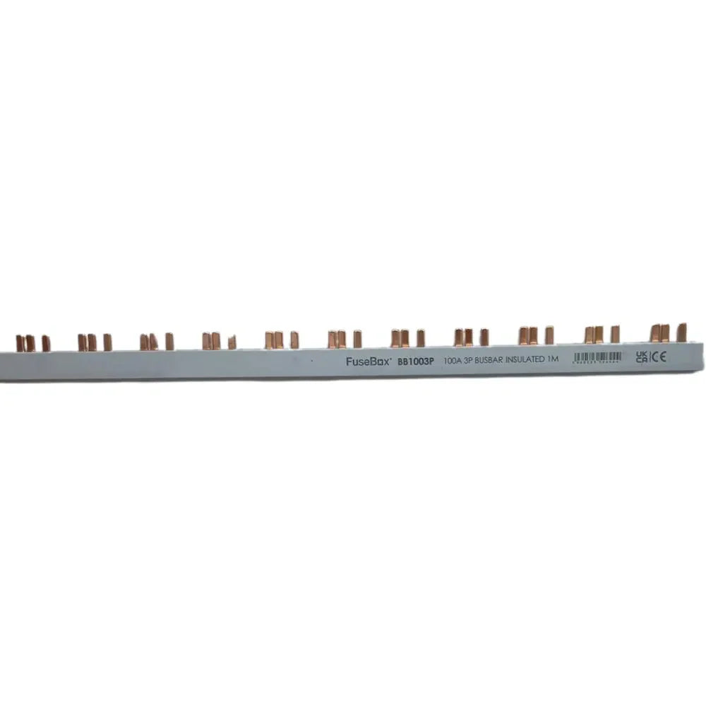 FuseBox BB1003P 100A 3 Pole Busbar Insulated 1M — B2Belectrical.com