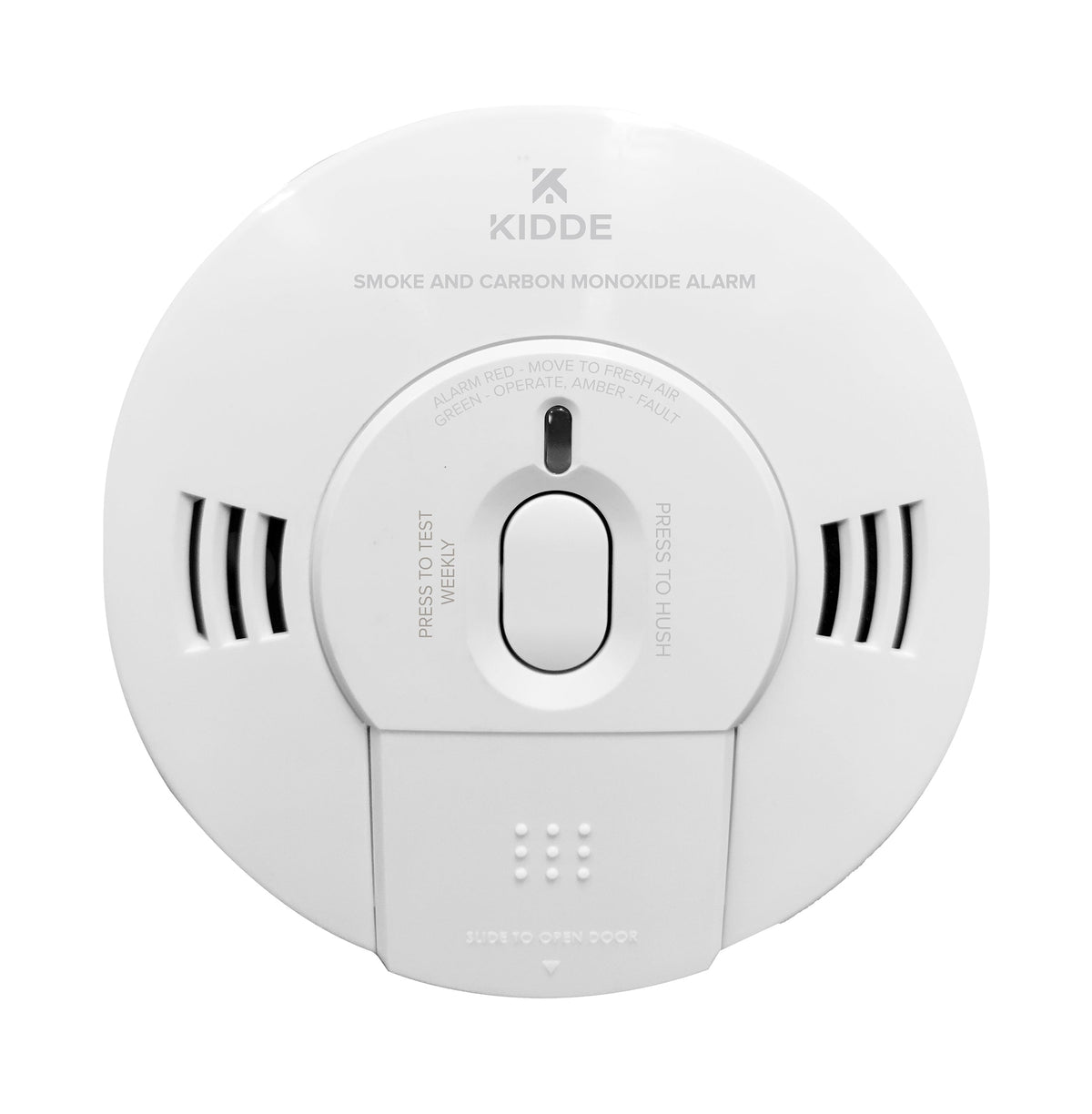 Kidde K10SCO Battery Powered Combination Smoke & CO Alarm, 2-in-1 Alka ...