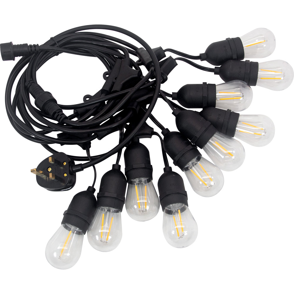 LIVE Electrical LST2 IP65 150W Outdoor E27 LED String Light with ...