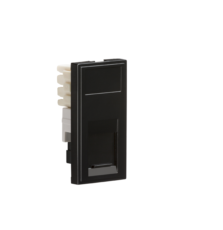 Knightsbridge NETRJ11BK RJ11 Outlet Module 25x50mm IDC - Black ...