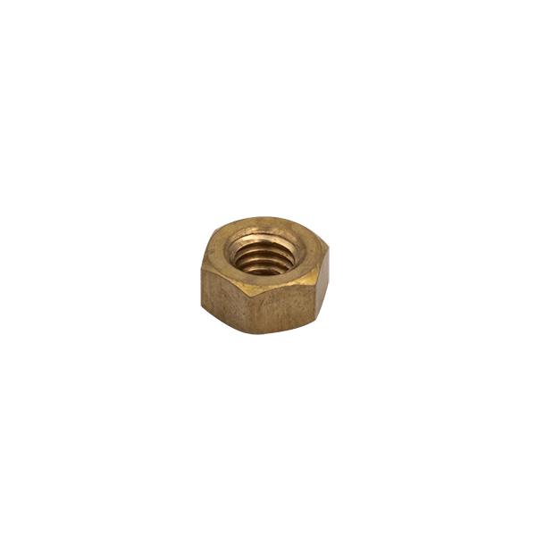 Unicrimp QBFHN8 M8 Brass Hexagon Nut | Sold in 1's — B2Belectrical.com