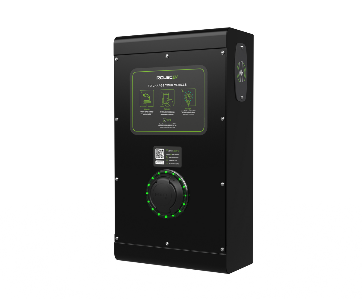 Rolec ROLEC0111B SecuriCharge Smart EV Charger - 1x up to 7.4kw Type 2 ...