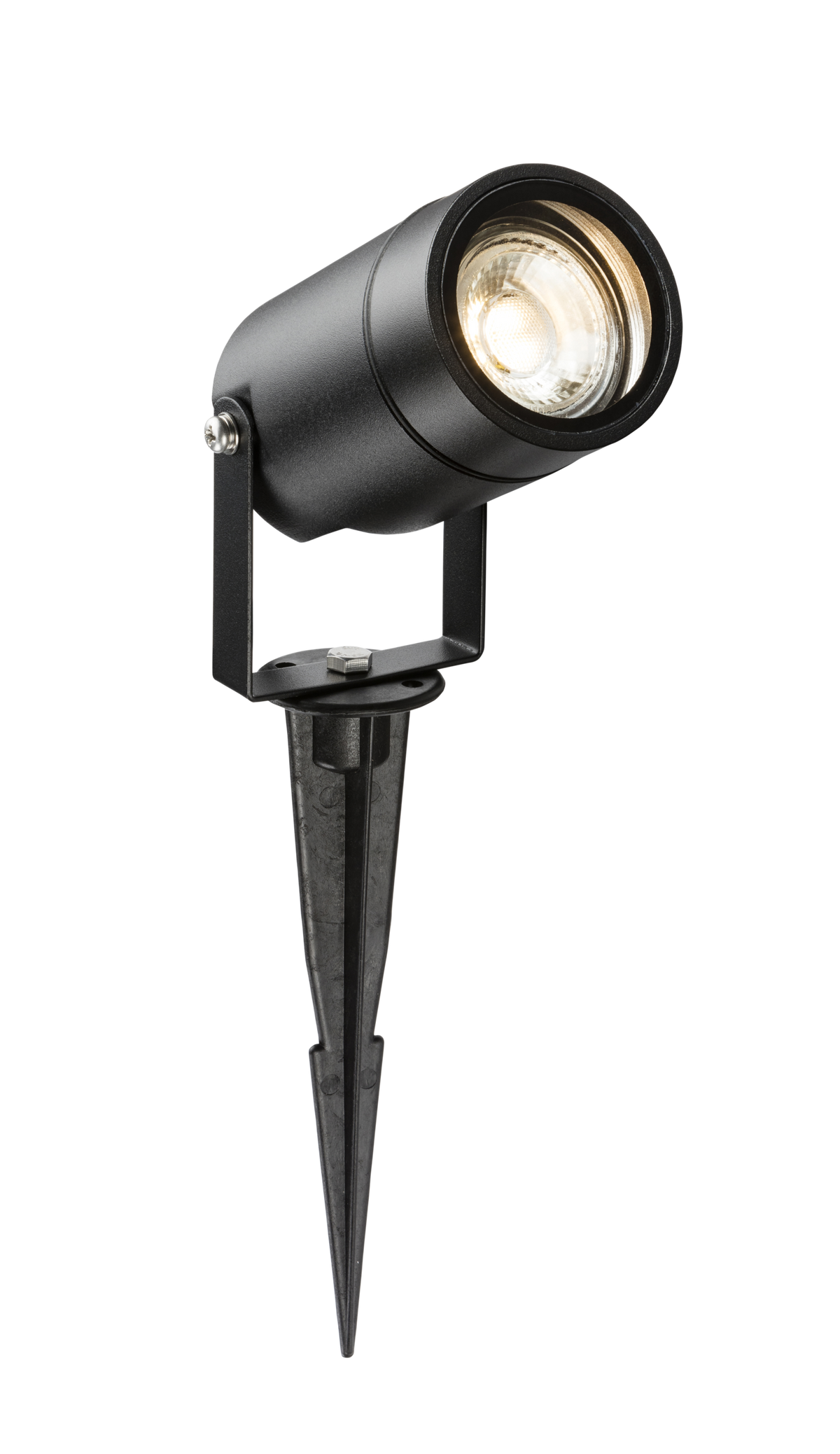Knightsbridge SPIKEGUBK 230V IP65 GU10 Spike Light - Black ...