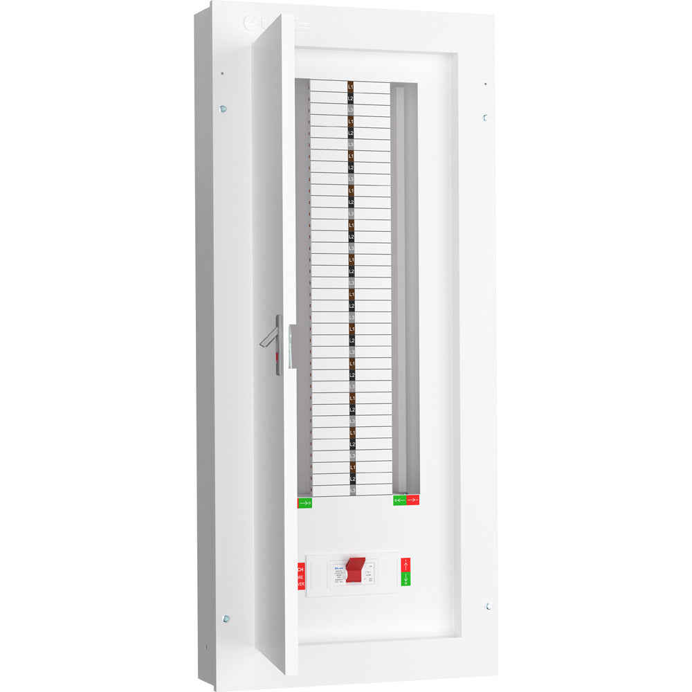 LIVE Electrical TPN24-250 TPN24-250 24 Way TP&N Distribution Board wit ...