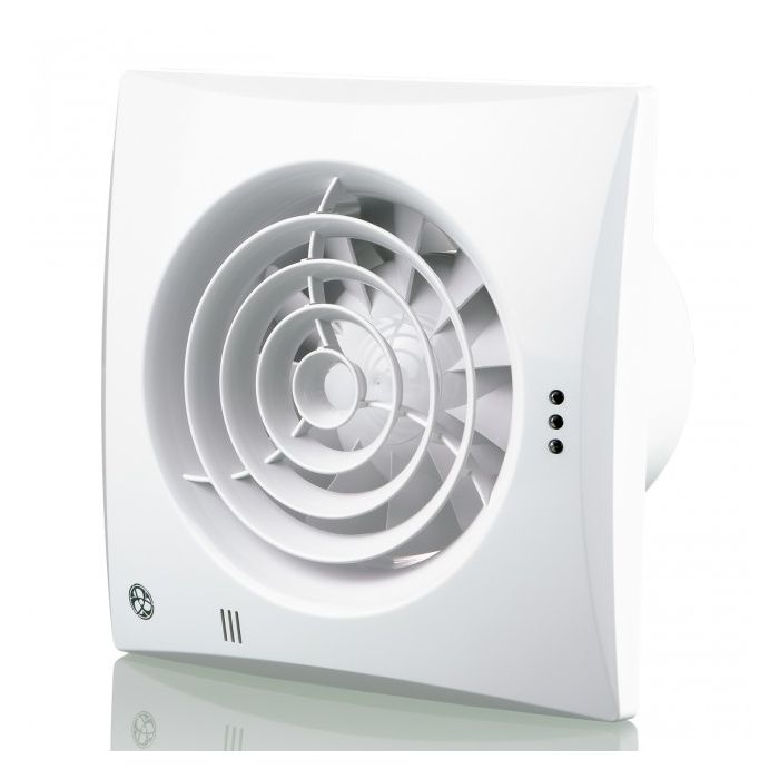Blauberg CALM-100-IR Low Noise Energy Efficient Bathroom Extractor Fan ...