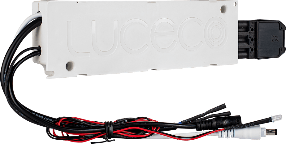 Luceco LED3EP80 LED Remote 3Hr Emergency Pack 4W Output 10-80V Male to ...